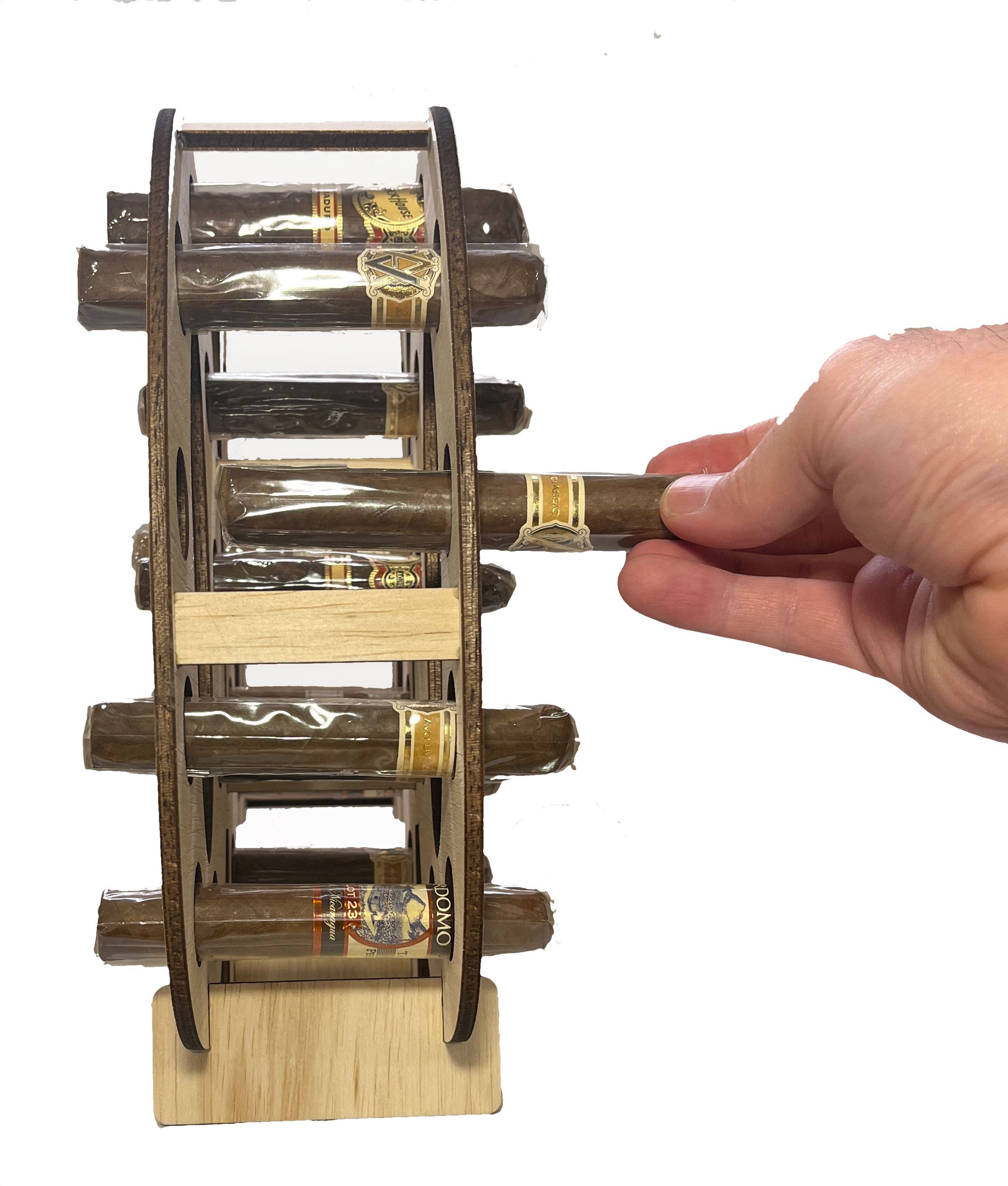 Custom Cigar Holder Display - Letters or Numbers Up To 4 Digits ...